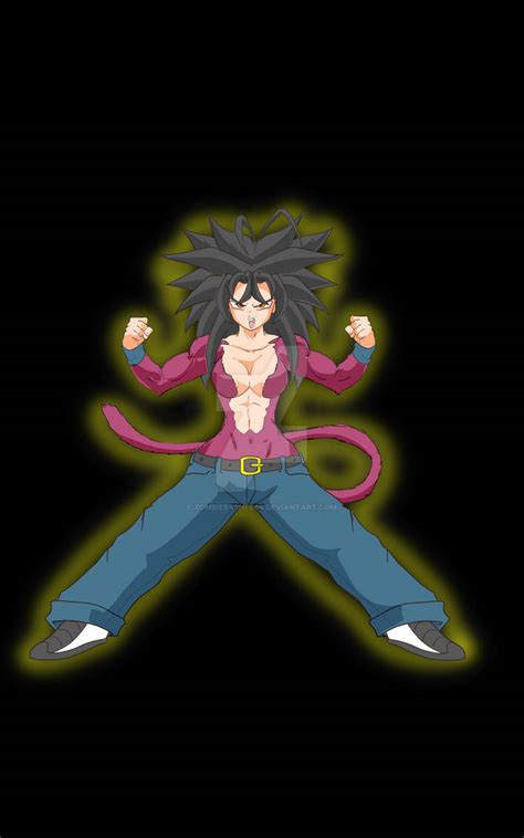 Oc Miyoko Ssj4 By Zombiebasher64 On Deviantart