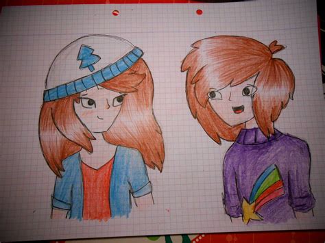Genderbent Gravity Falls By Anouninjago11 On Deviantart