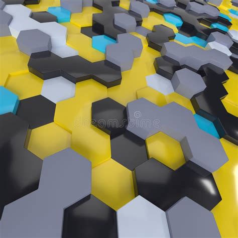 3d Geometric Abstract Background Stock Illustration Illustration Of Abstract Colour 275784067