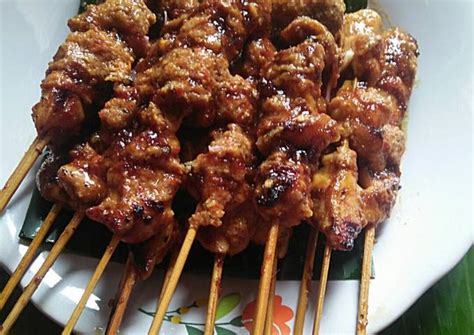 Resep Sate Ayam Bumbu Kacang Oleh Selfiirawatiselfi Cookpad