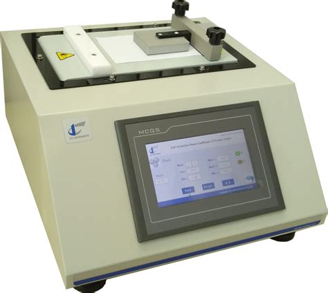 Cof 03 Inclined Packaging Bag Friction Coefficient Detection Machine