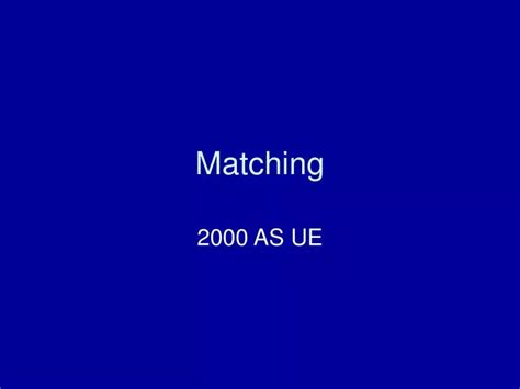 ppt matching powerpoint presentation free download id 5644910