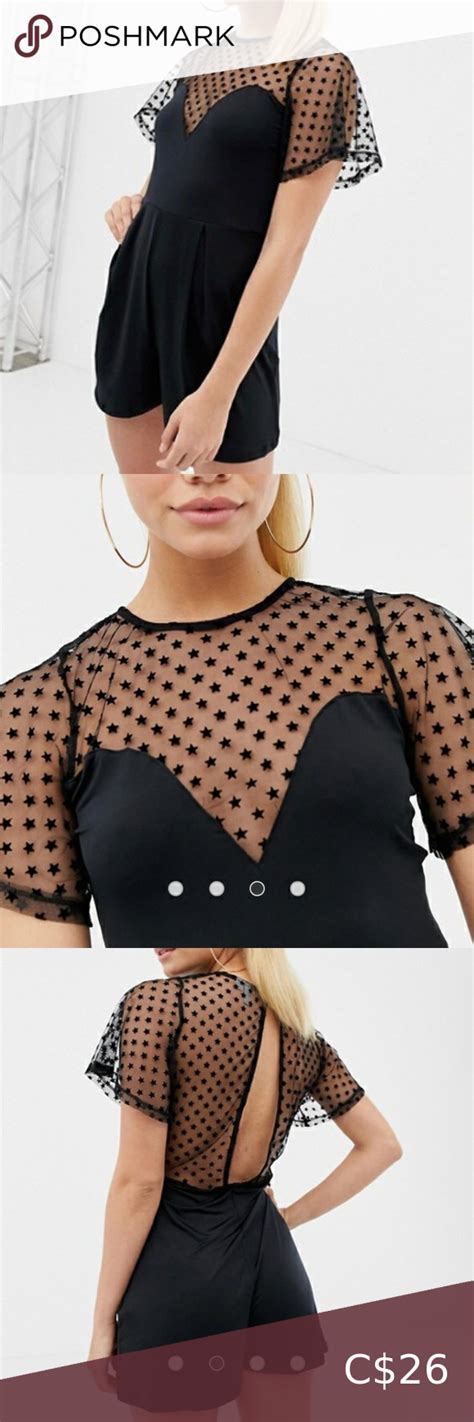 Check Out This Listing I Just Found On Poshmark Star Sheer Mesh Romper
