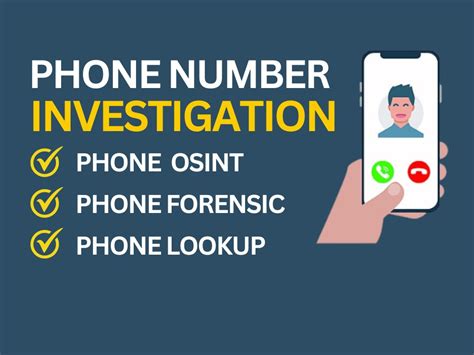 Expert For Phone Number Osint Investigations Forensics And Phone