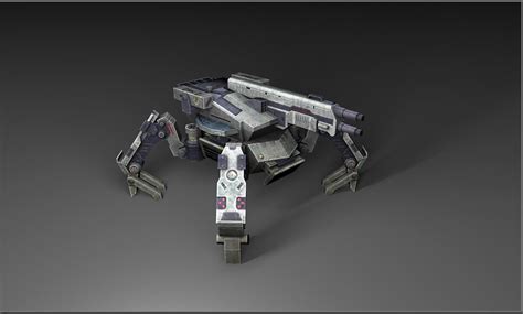 Shooting Robot 3d Asset Collection