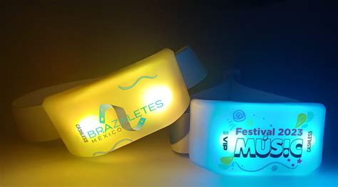 Brazaletes Con Luz Led Brazaletes Mexico