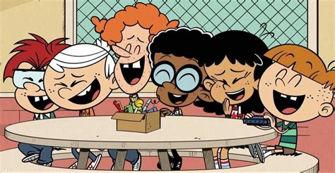The Loud House Lincoln And His Friends Laugh The Loud House Fanart