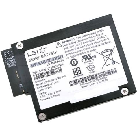 Li Ion Raid Controller Battery For Ibm Serveraid M5000 Oem