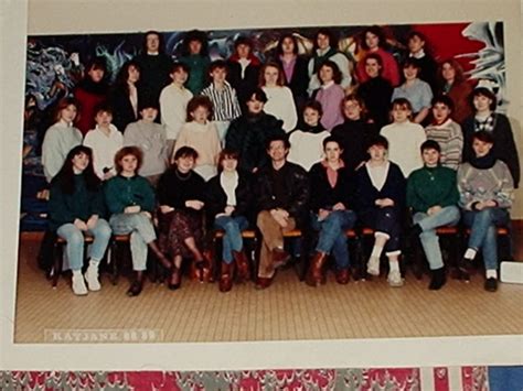Photo De Classe Tle F8 1 Année 19881989 De 1989 Lycée Claude Monet