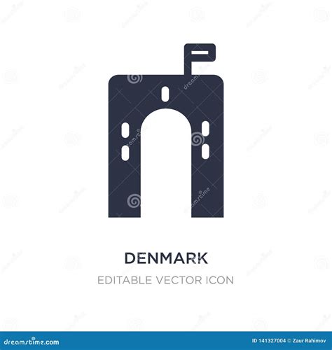 Denmark Icon On White Background Simple Element Illustration From