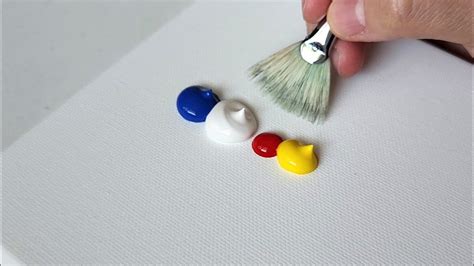 가을 풍경 그리기 초보자를 위한 아크릴화 Youtube