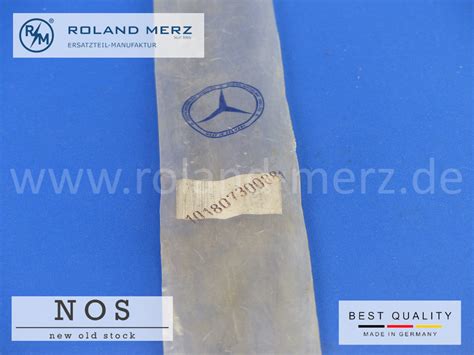 101807300881 Zierstab Fondtür rechts Mercedes 220S 220SE