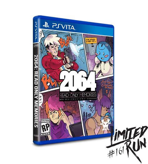 Limited Run 161 2064 Read Only Memories Vita Limited Run Games