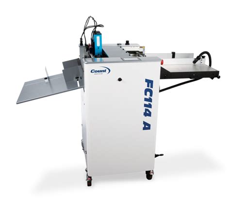 Count Fc114a Creasing Perforating And Numbering Machine