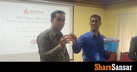 Sonapur Minerals And Oils Concluded Its Ipo Of 1216 Lakh Unit Shares