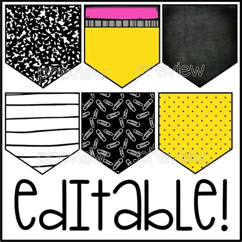 Editable Classroom Welcome Banner Bright Classroom Decor Etsy