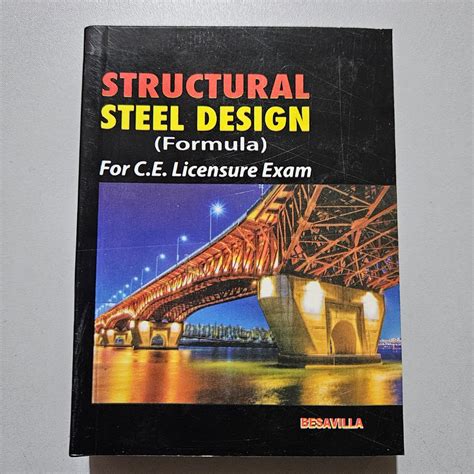 Structural Steel Design Formula For C E Licensure Exam Hobbies And Toys Books And Magazines
