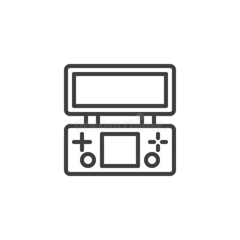 Old Retro Car Line Icon Outline Vector Sign Linear Style Pictogram Isolated On White Stock