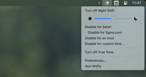 Use Shifty To Take Control Of Macos Night Shift Lifehacker