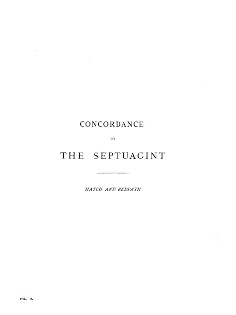 Concondancia Lxx 2 Pdf