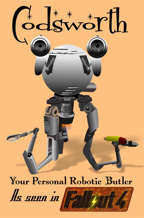 Codsworth Fallout 4 By Drakesteele On Deviantart