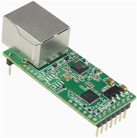 Amazon Com Serial UART To Ethernet Converter TCP IP Module DNS DHCP HTTPD Client Electronics