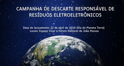 Tre Pb Promove Campanha De Descarte Responsável De Resíduos