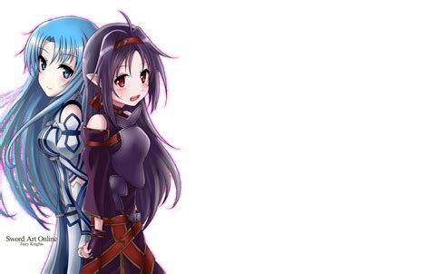 Wallpaper Armor Anime Asian Friends Manga Japanese Yuuki Asuna