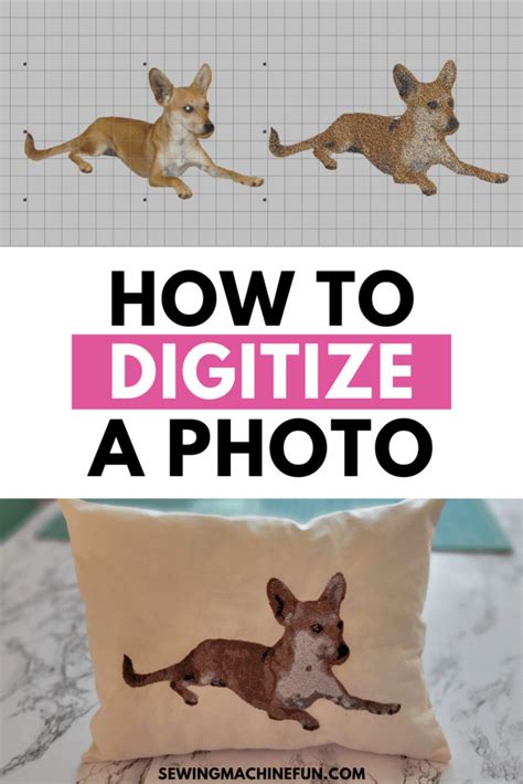 How To Digitize Photos For Embroidery Tutorial
