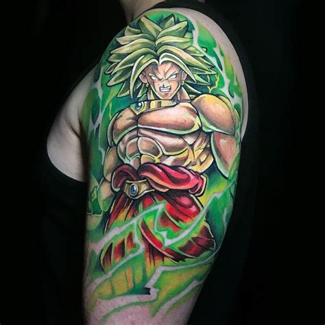 Tatouage Broly Tatouage Cuisse Dragon Tatouage Dbz Tatouage