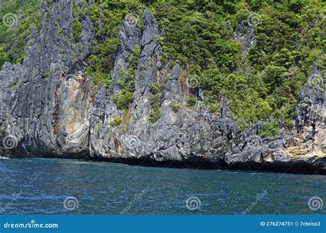 Massive Limestone Rocks At The El Nido Archipelago Stock Image Image Of Travel Stone 276274751