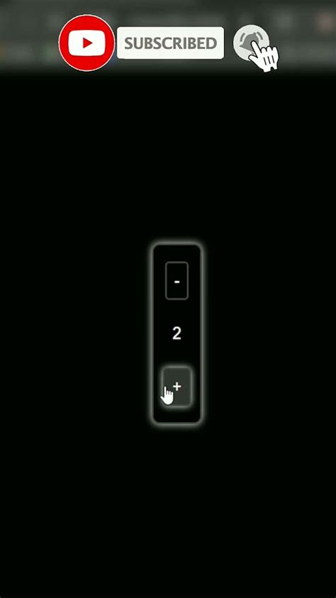 Responsive Increment Counter Shorts Coding Mbacreator Youtube