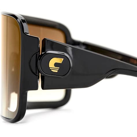 Shop the Carrera Flaglab 15 Black/Brown Green Sunglasses