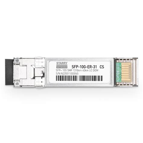 10GBASE ER SFP 1310nm 40km DOM Duplex LC SMF Optical Transceiver