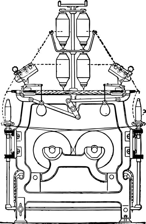 Spinning Machine Vintage Illustration 13825465 Vector Art At Vecteezy