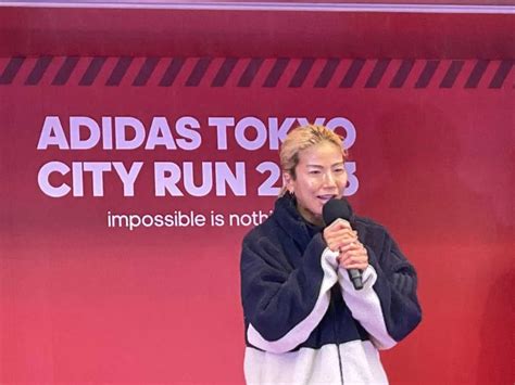 Adidas Tokyo City Run 2023に登場した新谷仁美 スポニチ Sponichi Annex スポーツ