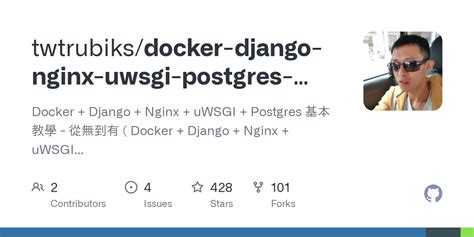 Github Twtrubiksdocker Django Nginx Uwsgi Postgres Tutorial Docker