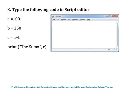 Python Programming Introduction and Python running IDE | PPT
