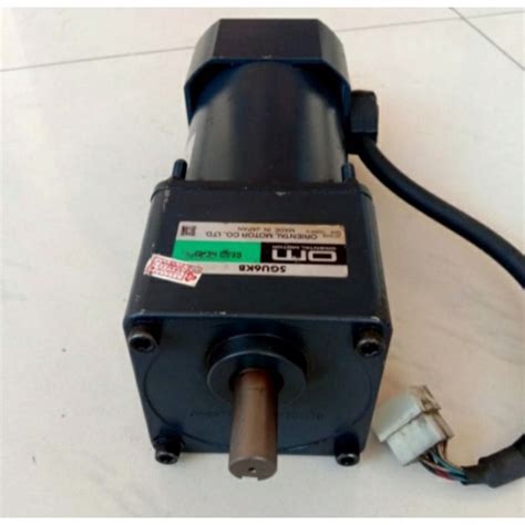 Jual Ac Motor Gearbox 220v 90w Ratio 16 240rpm Oriental Motor Shopee