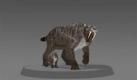 Smilodon Thedinosauriaseries Wiki Fandom
