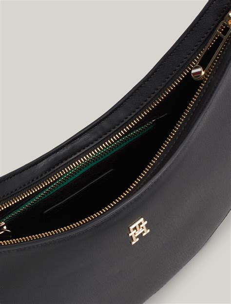 Hilfiger Monotype Shoulder Bag Black Tommy Hilfiger Malaysia