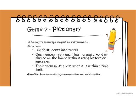 Transition Activities For Classrooms… English Esl Powerpoints