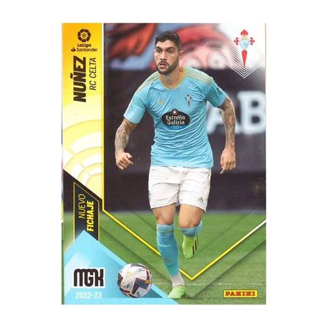 Comprar Trading Card Nuñez Nuevo Fichaje Celta Panini Megacracks 2022 23