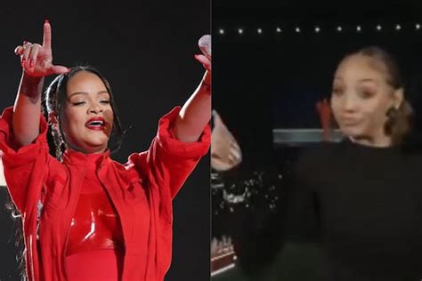 Rihannas Super Bowl Show Sign Language Interpreter Going All Out Is A