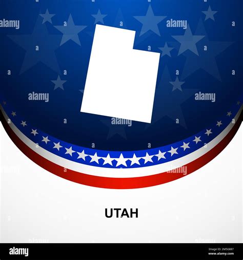 Utah Map Vector Background Stock Vector Image And Art Alamy