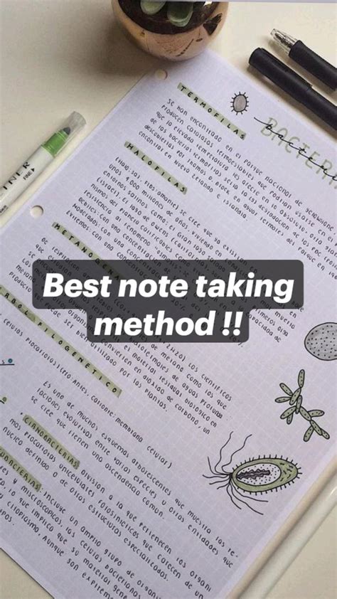 Best Note Taking Method
