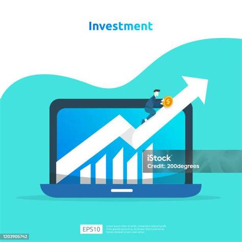 투자 Roi 수익률의 재무 성과 소득 급여 비율 은 사람 문자와 화살표와 개념 그림을 증가 사업 이익 성장 달러 기호와 판매