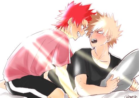 Kiribaku Bakugou Katsuki Kirishima Eijirou Boku No Hero Academia Bnha