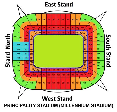 Principality Stadium Seating Chart With Rows And Seat Numbers 2024