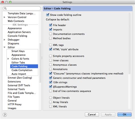 Intellij Ideaクイックスタート コードの折りたたみ 株式会社サムライズム